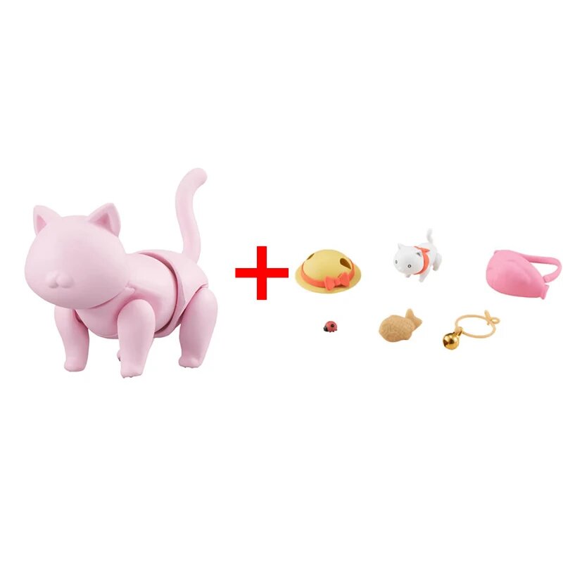 Фигурка Bandai Magnetite Cat, розовый, P4 FG