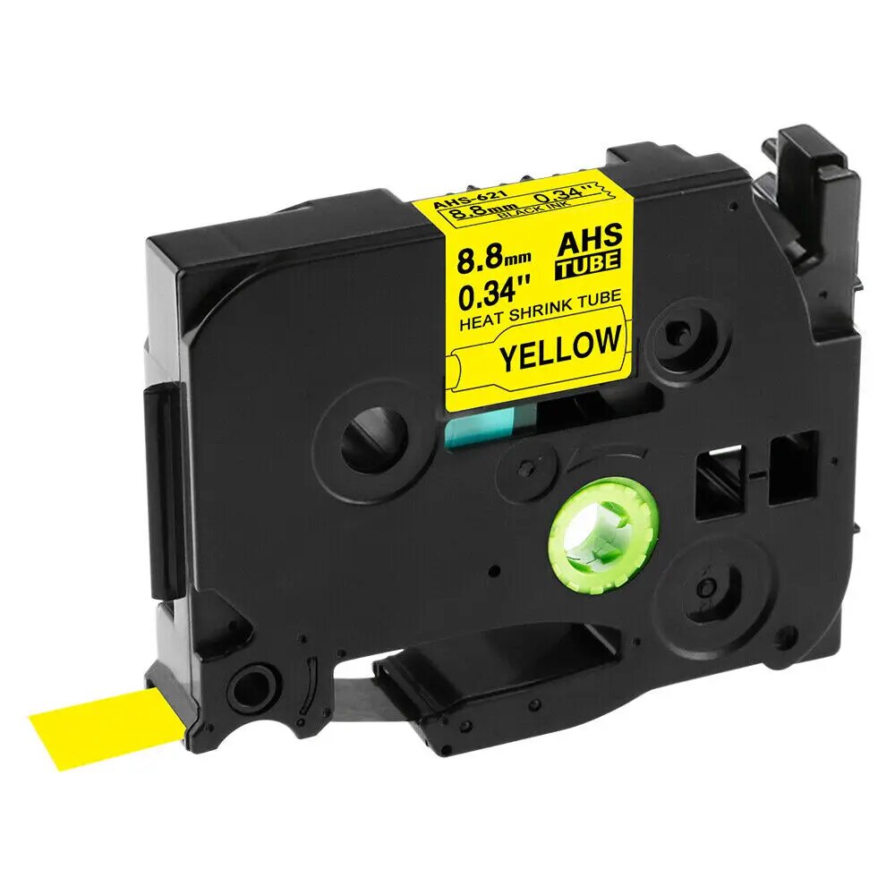 Лента для принтера этикеток Fimax, 9mm, Yellow