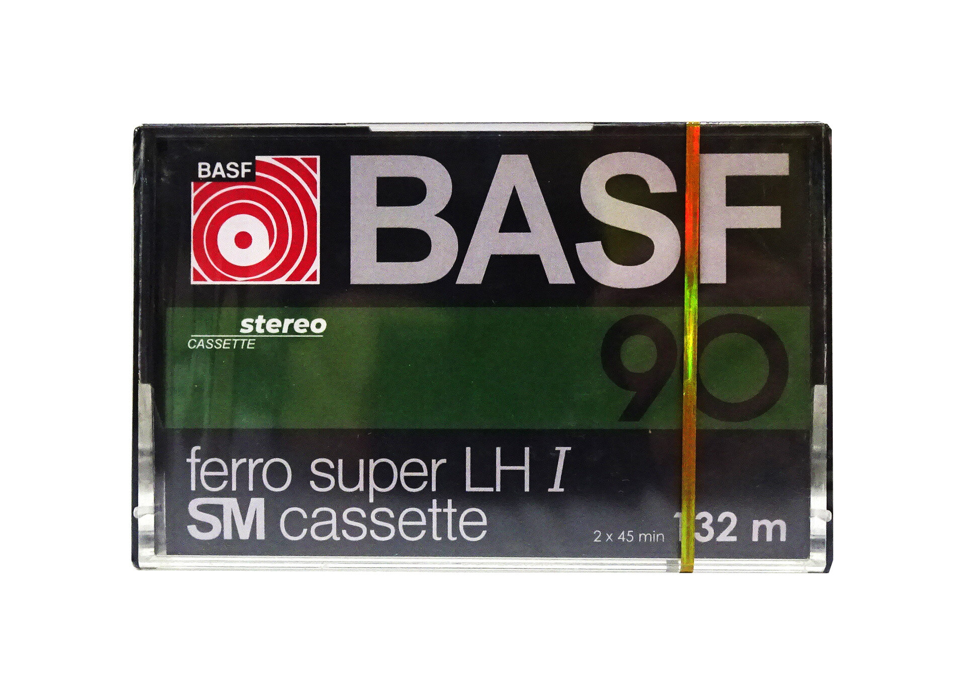 Аудиокассета "BASF" ferro super LH I 90