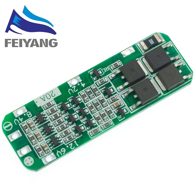 3S 20A 12.6V BMS, Model Number: (5PCS) — фото 1