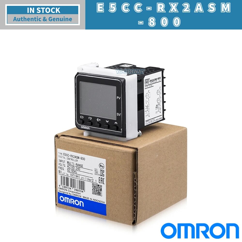 Термостат OMRON E5CC Цвет: E5CC-QX2ASM-800 — фото 1