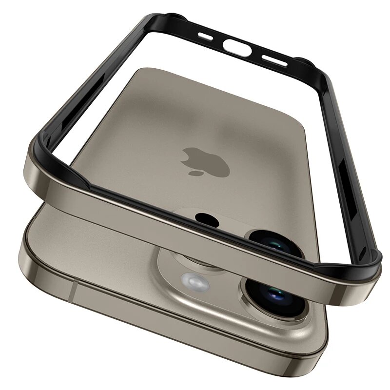 Алюминиевый бампер для iPhone 12 Pro Max Gray BK