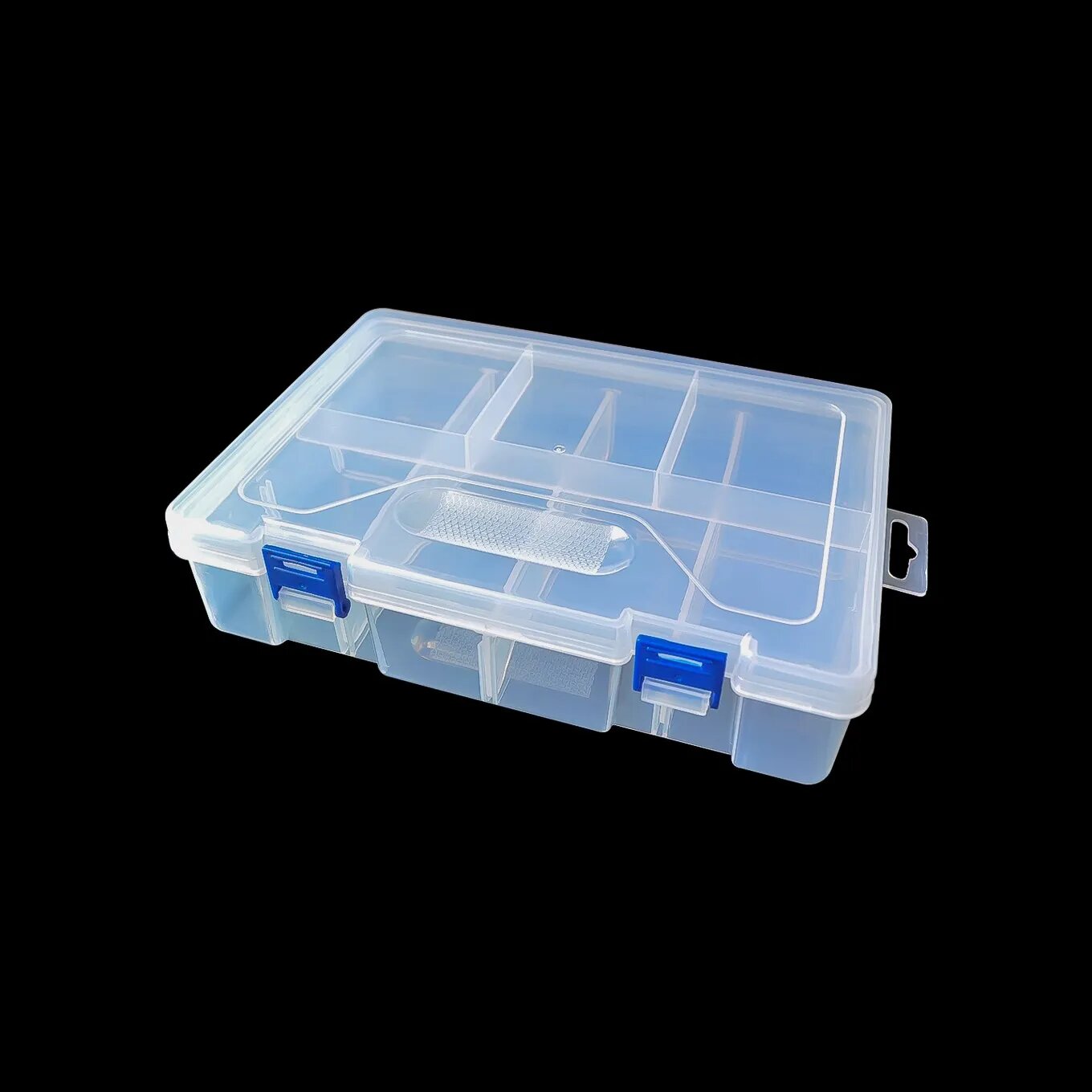 Пластиковая коробка с ячейками, цвет 37, Triple partition