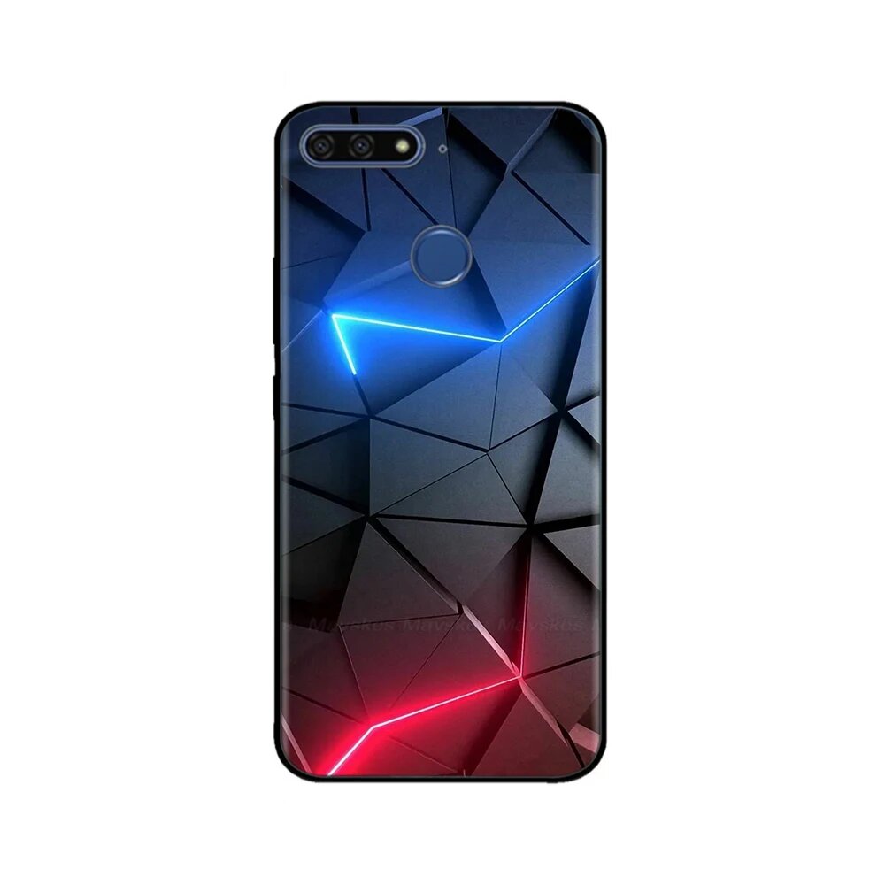 Чехол для Honor 7c, чехол для Huawei Honor 7C, силиконовый мягкий чехол для Honor 7A Pro AUM-L29 Honor7A Pro 5,7 7S 7C Pro, задние Чехлы для телефона