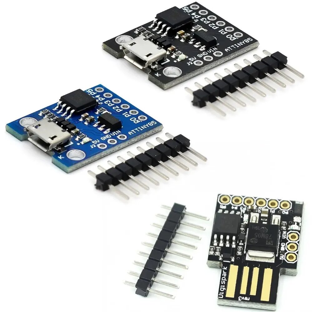 Digispark ATTINY85 модуль Arduino, синий — фото 1