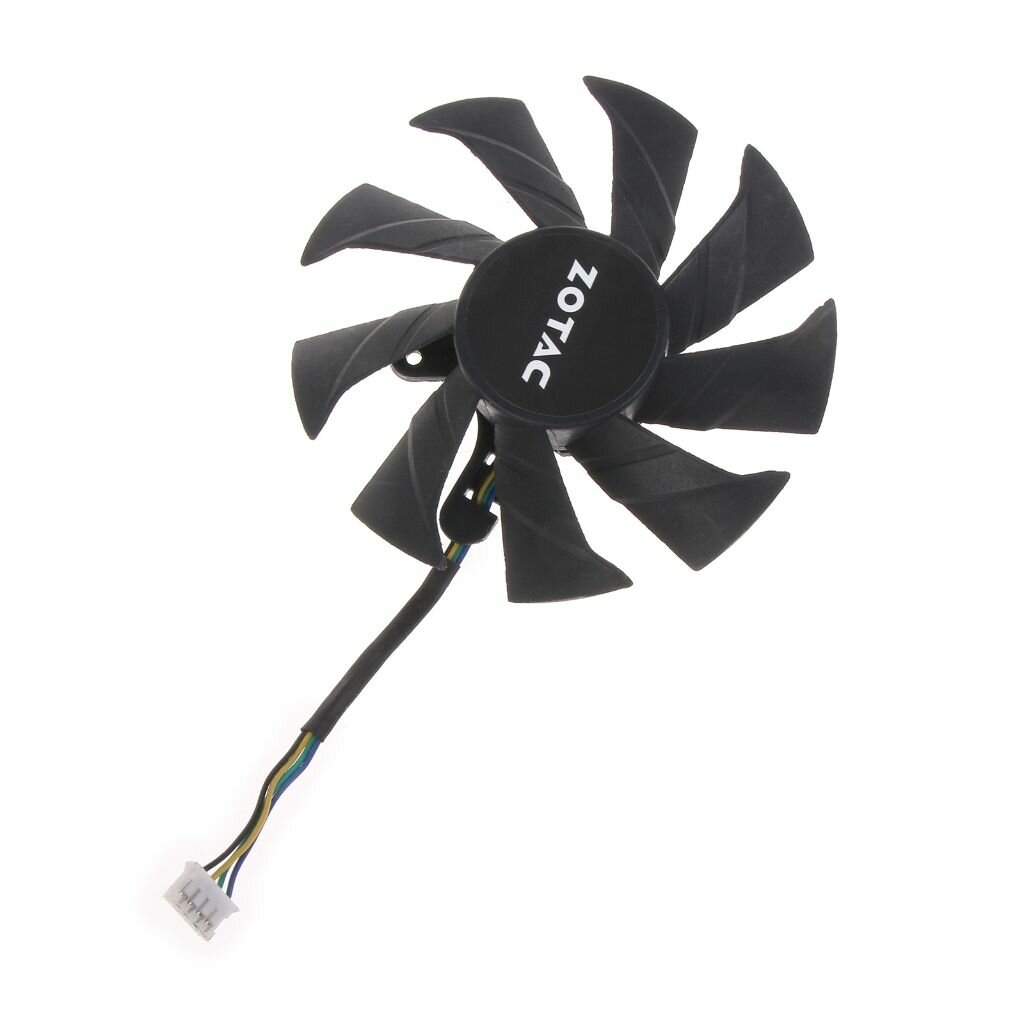 Охлаждение для консоли, Вентилятор видеокарты ZOTAC RTX 2080ti X GAMING-короткий кабель 1 шт.