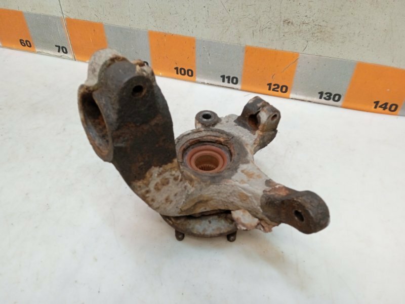 Б/У в сборе со ступицей, ступица Кулак поворотный Mazda Mazda3 2005 BK Перед. Лев. 363137 MAZDA арт. BP4L33031