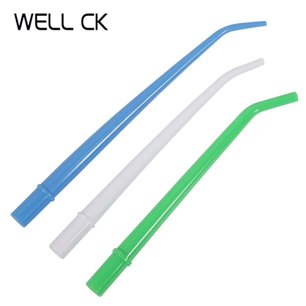 Стоматологические аспирационные трубки Odontologia 1/4", 1/8", 1/16" White