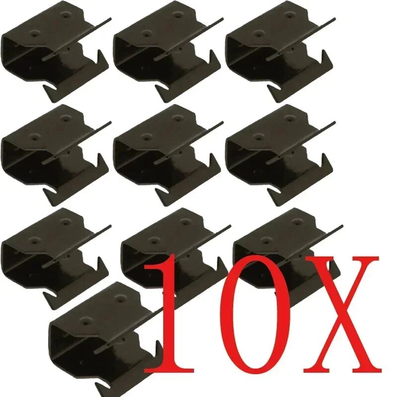 10X для Ford Focus MK2 2006, металлические зажимы, скоба, скобка, зажимы для отделки панели