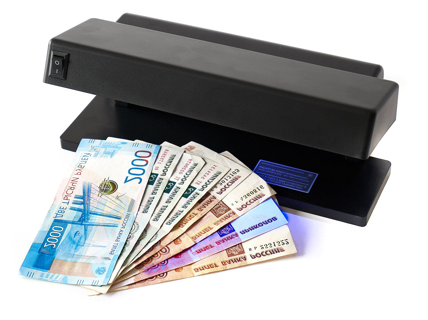 Детектор подлинности банкнот FJ-F-28 DOLS-PRO - портативный детектор банкнот / детектор банкнот цена / детектор банкнот лампа