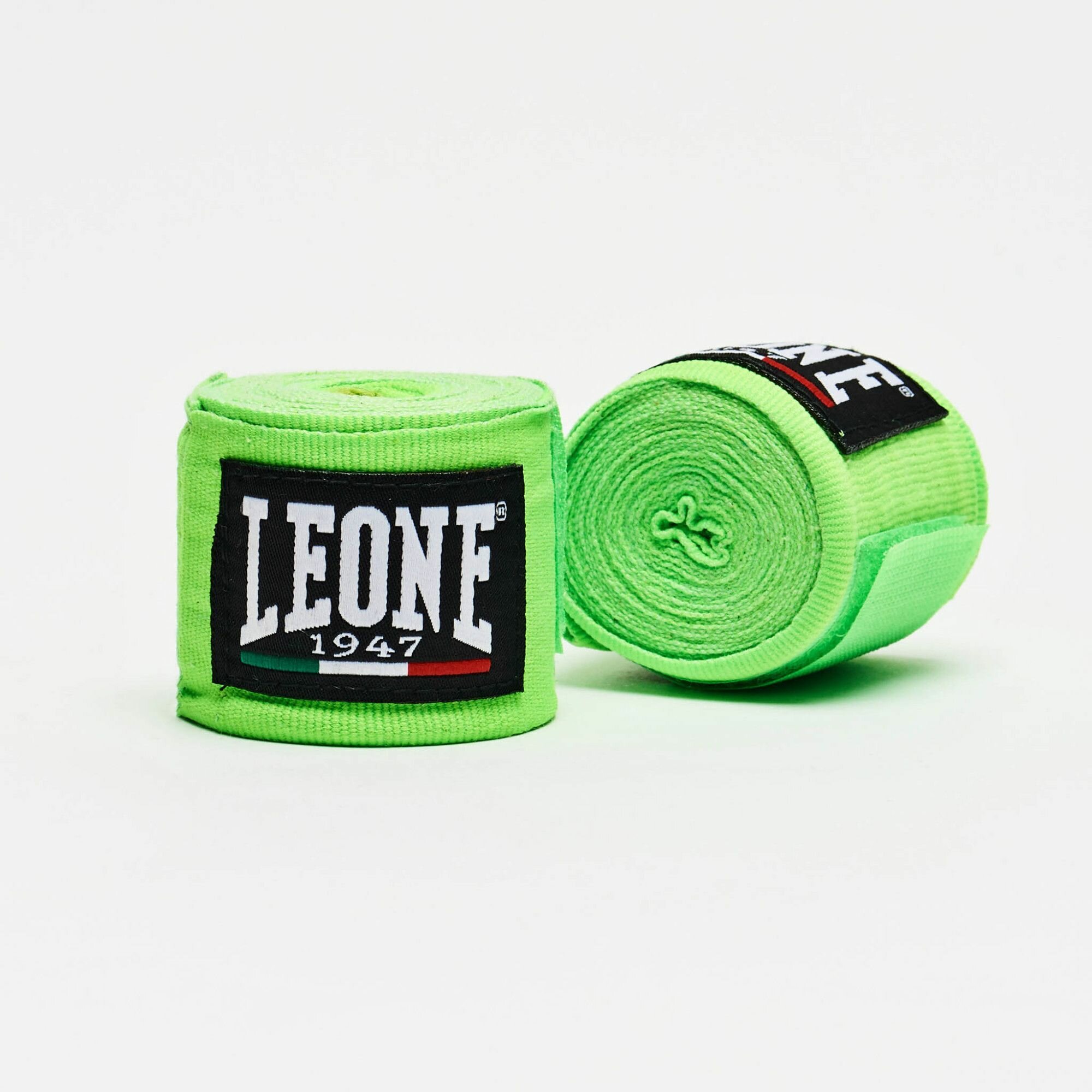 Бинты боксерские, эластичные Leone 1947 AB705 2 шт. - Green (3.5 метра)