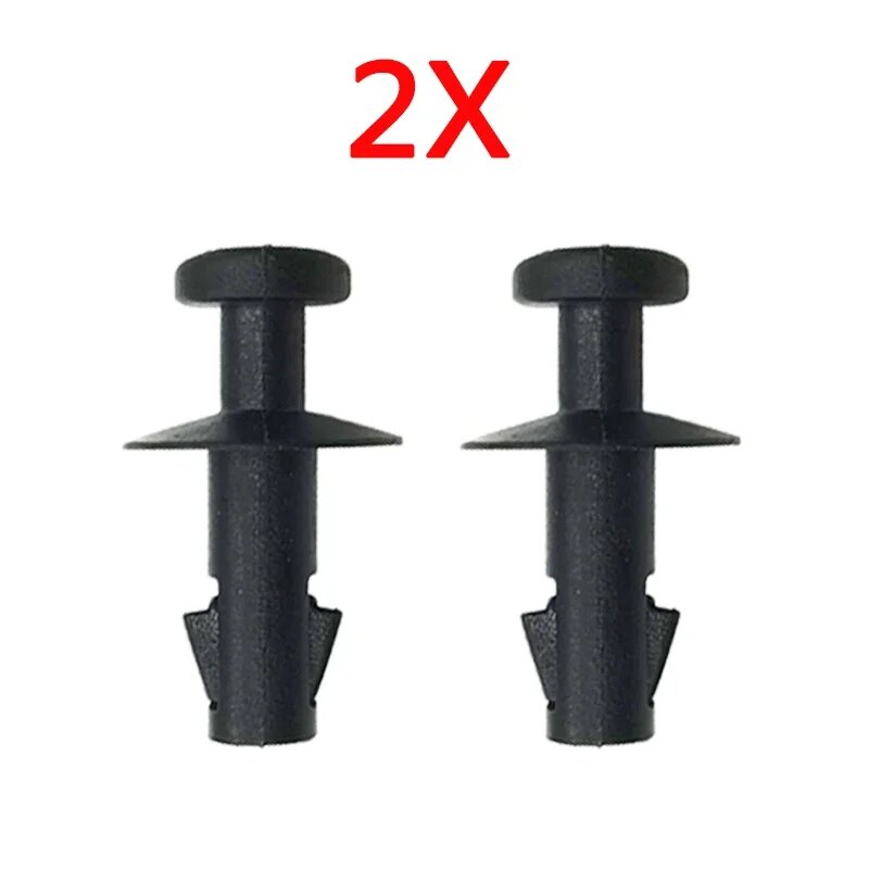 2 шт. Зажим для поддона 95129884, Черный (2X)