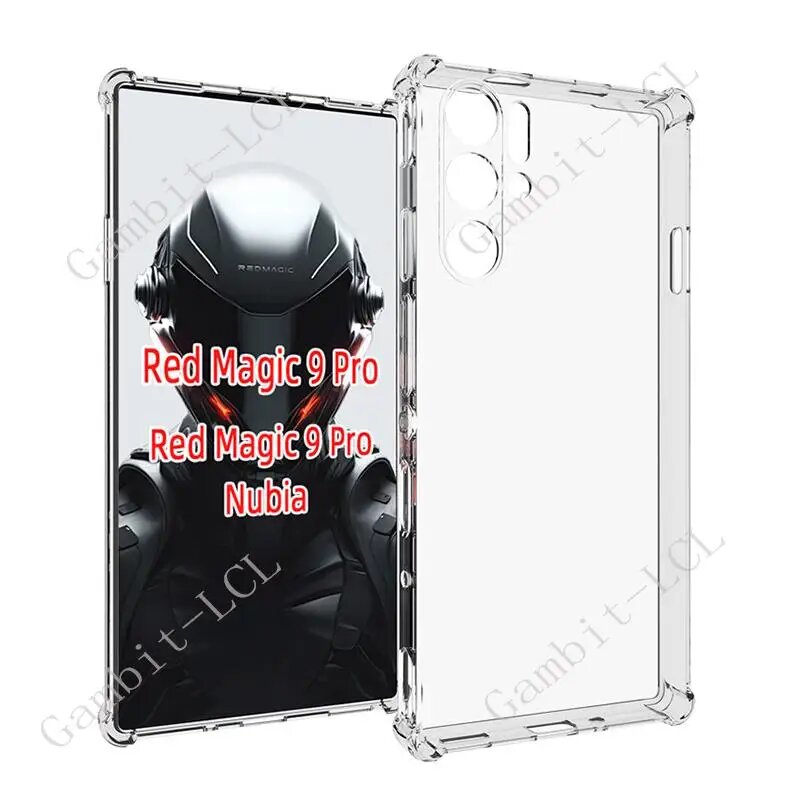Прозрачный чехол Red Magic 9 Pro Nubia
