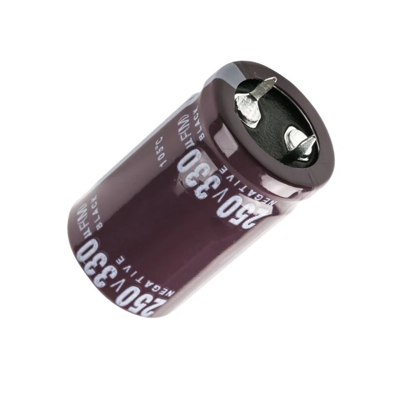 Конденсатор электролитический 330uF 250V 25x40 NJ250v680