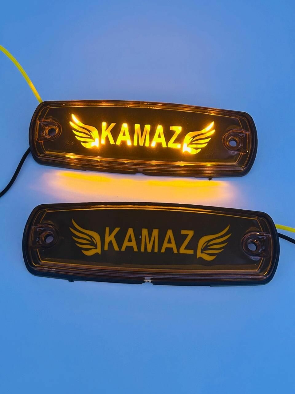 Указатель габаритов Kamaz 12-24V Хром LED 2 шт