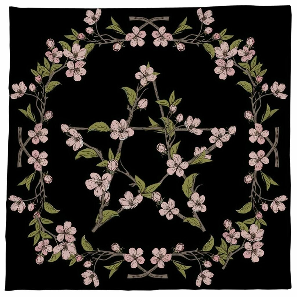 Скатерть Таро Пентаклей Флора