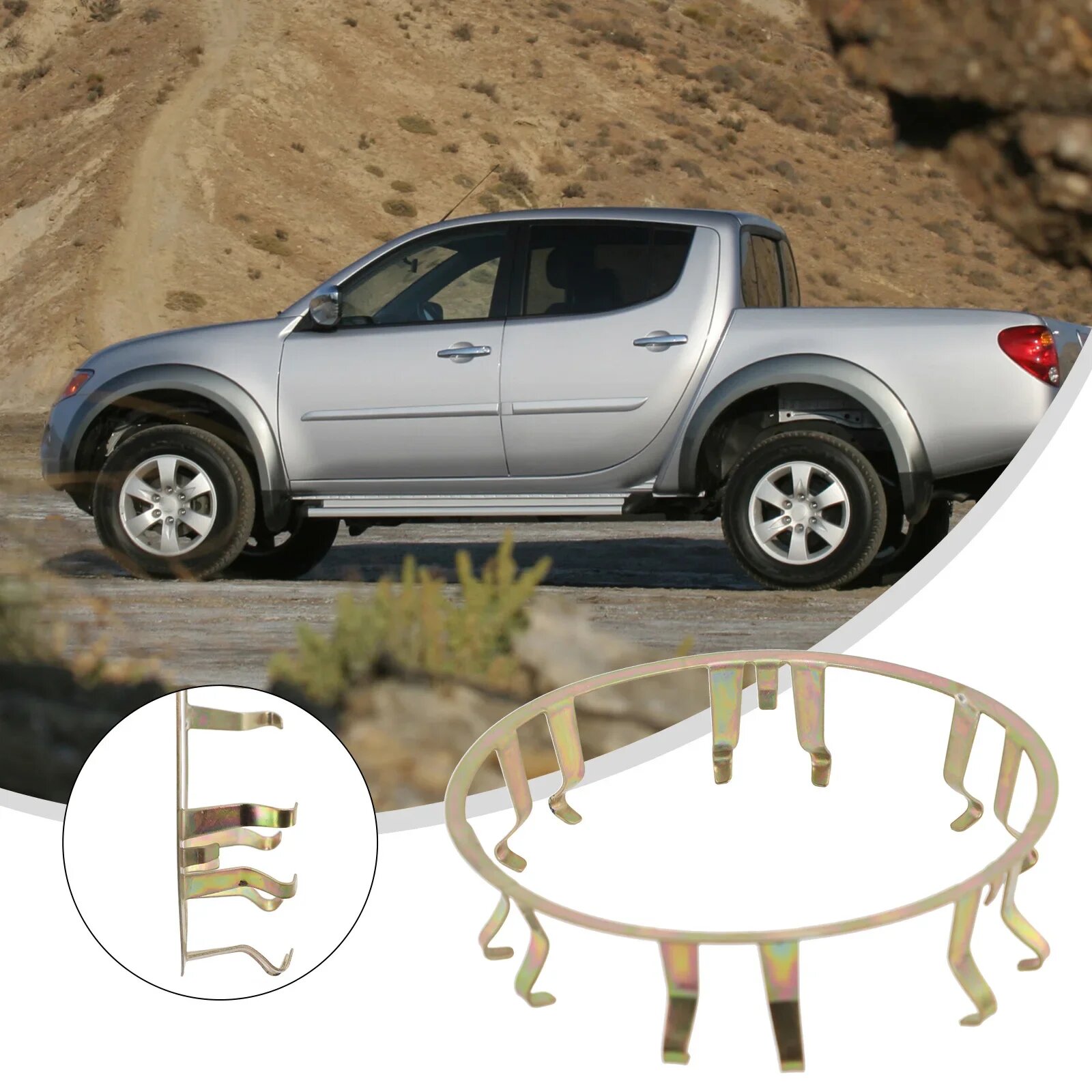 Крепление Колпака Ступицы Колеса Для Mitsubishi Montero 1992-2002, Металлический Сменный Аксессуар