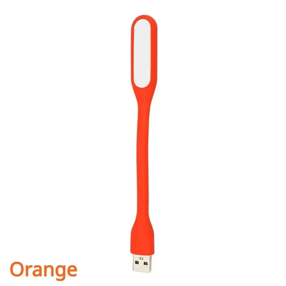 Оранжевый USB мини-светильник для чтения