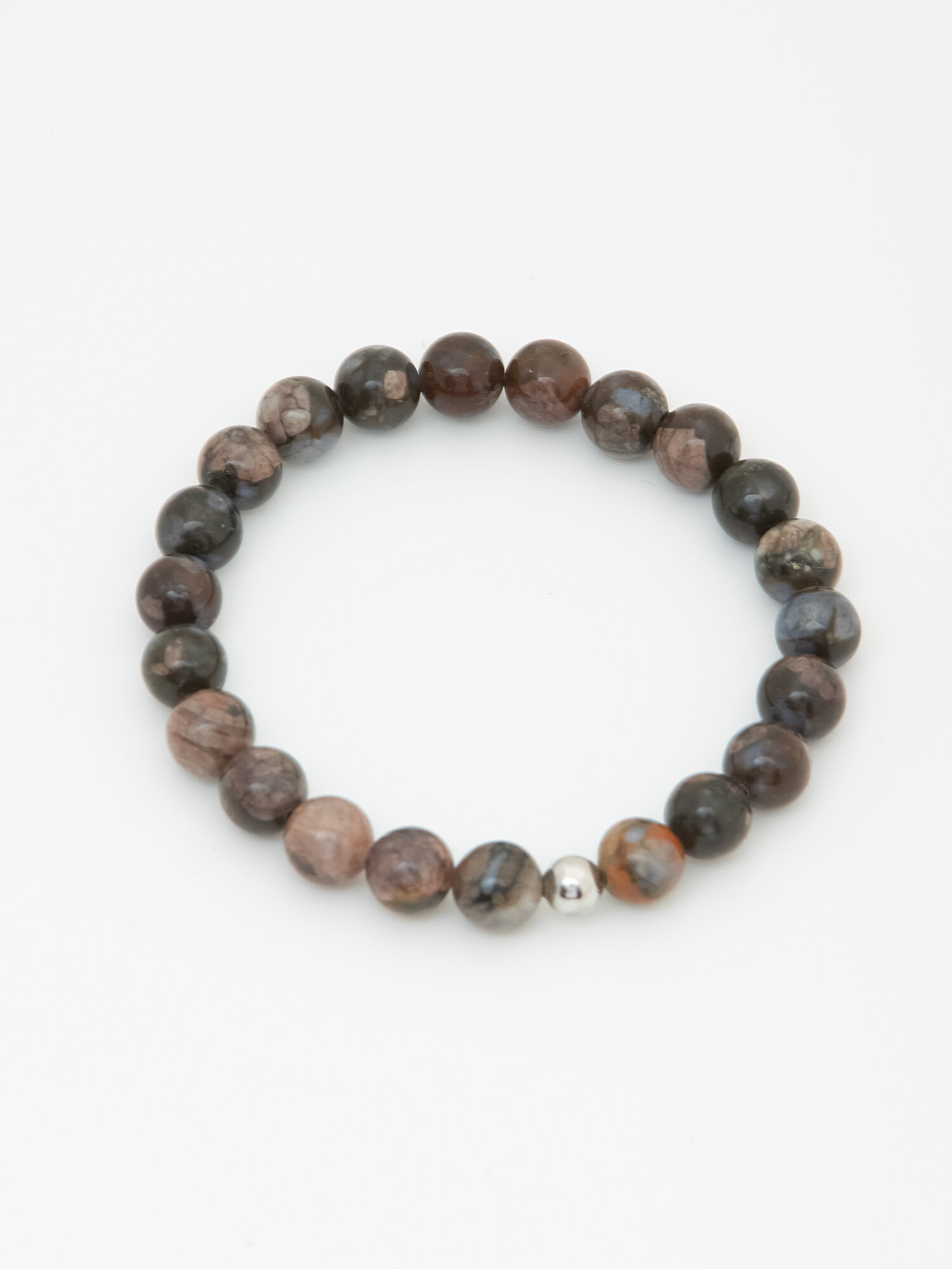 Эластичный браслет, опал