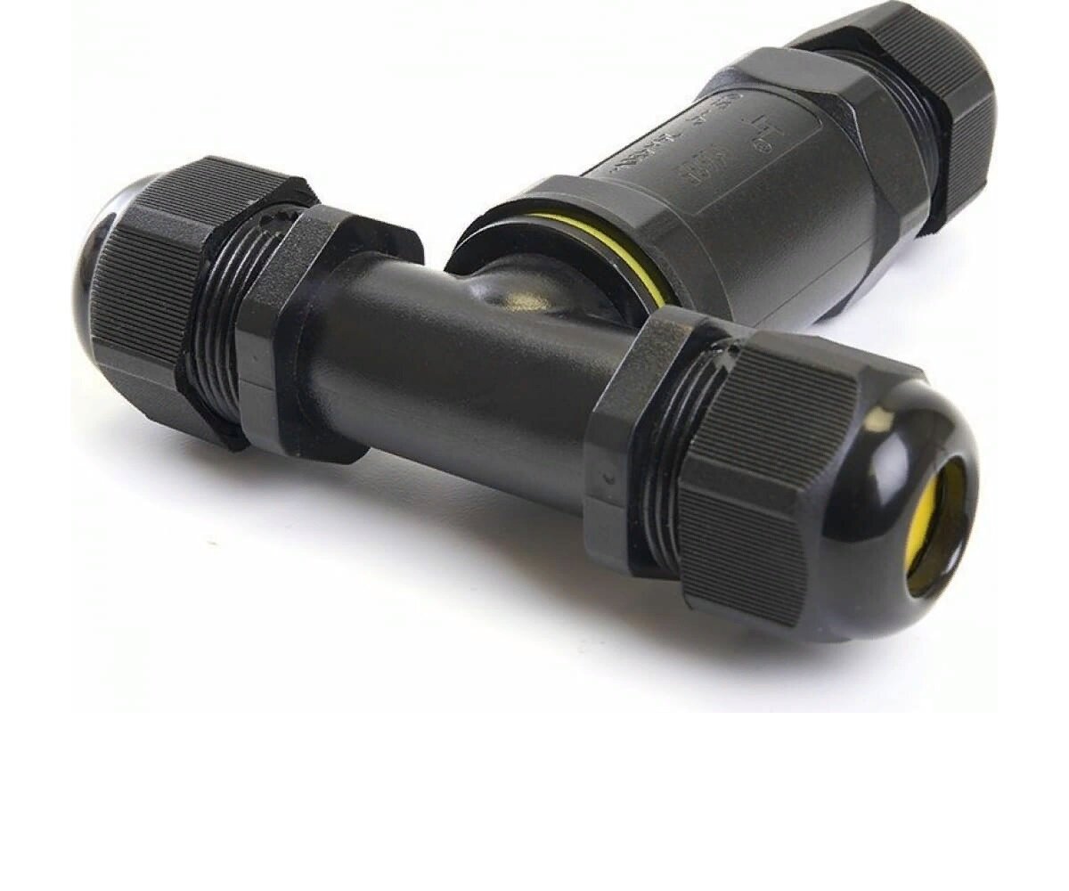 Электро FERON соединитель-коннектор для проводов трехконтактный, водонепроницаемый LD530 49116 ЛОТ 2 шт