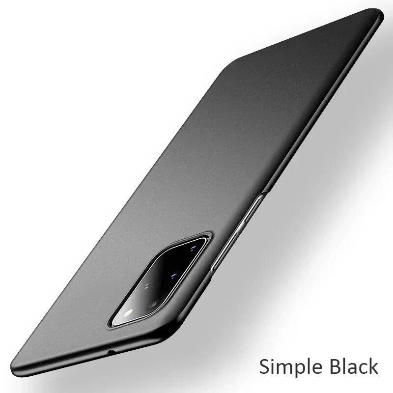 Чехол Simple Black для Samsung Galaxy S20 FE, черный