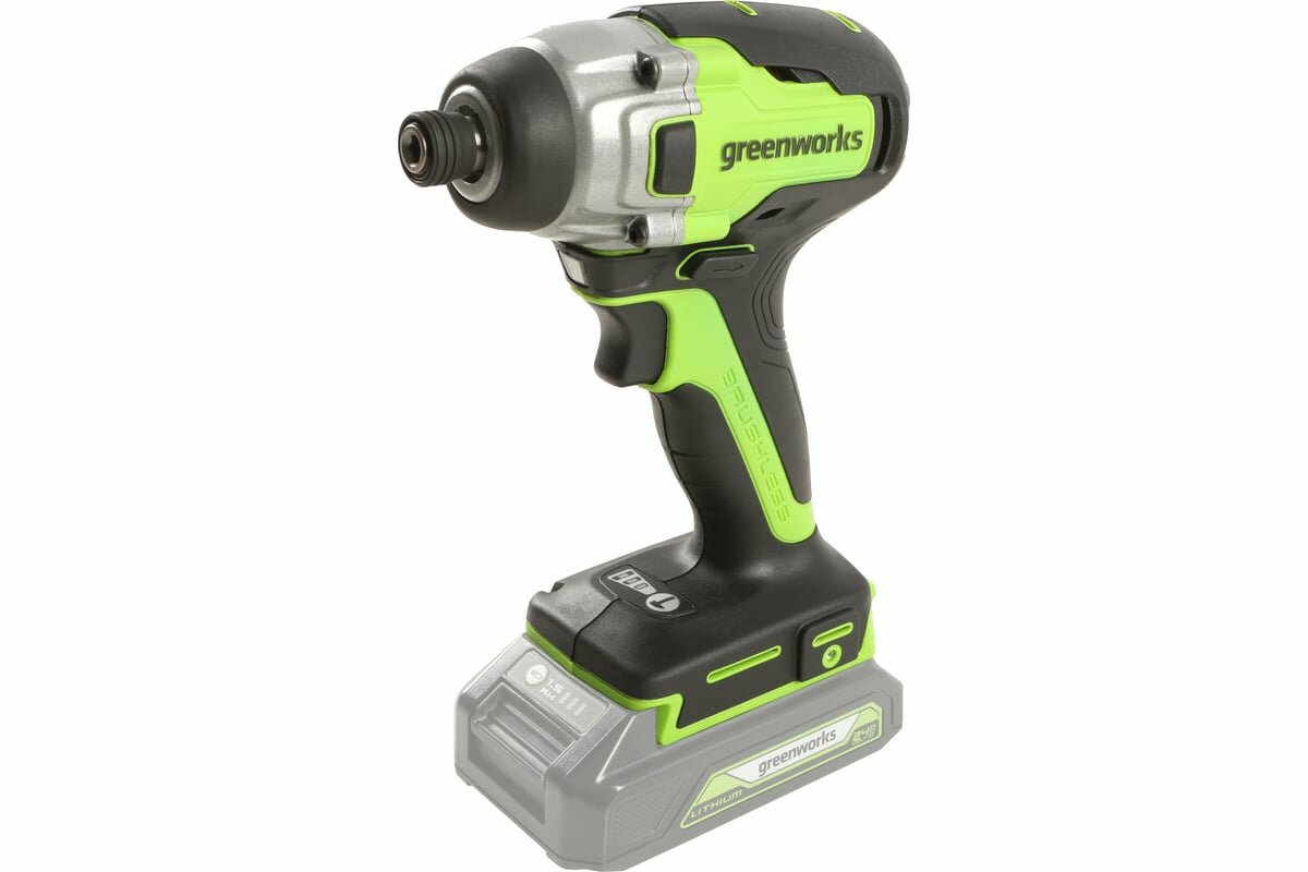 Ударный аккумуляторный винтоверт Greenworks GD24ID3 3802807