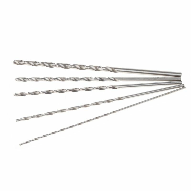 5 шт, 2-5 мм, 152 длинное спиральное сверло из быстрорежущей стали с прямым хвостовиком, электрическая дрель, инструмент