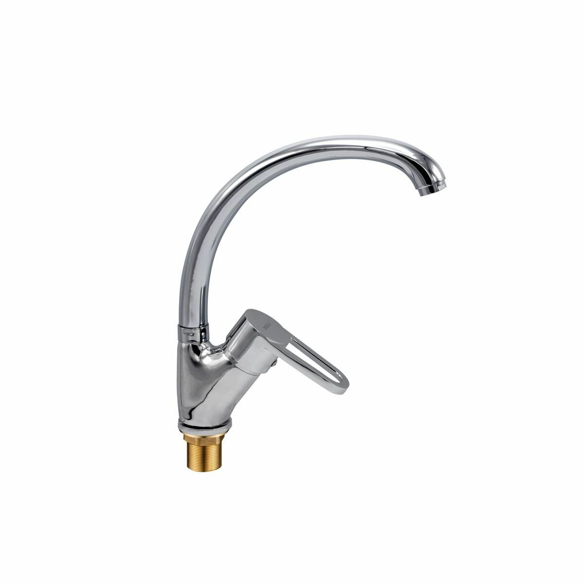 Смеситель Dikalan 67-0-726 стандарт однорычажный, гайка, керамический картридж 40мм