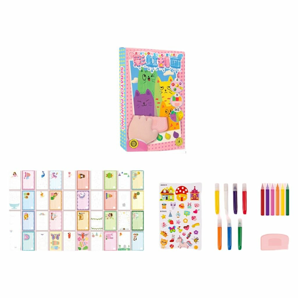 Набор для рисования скретч-арт