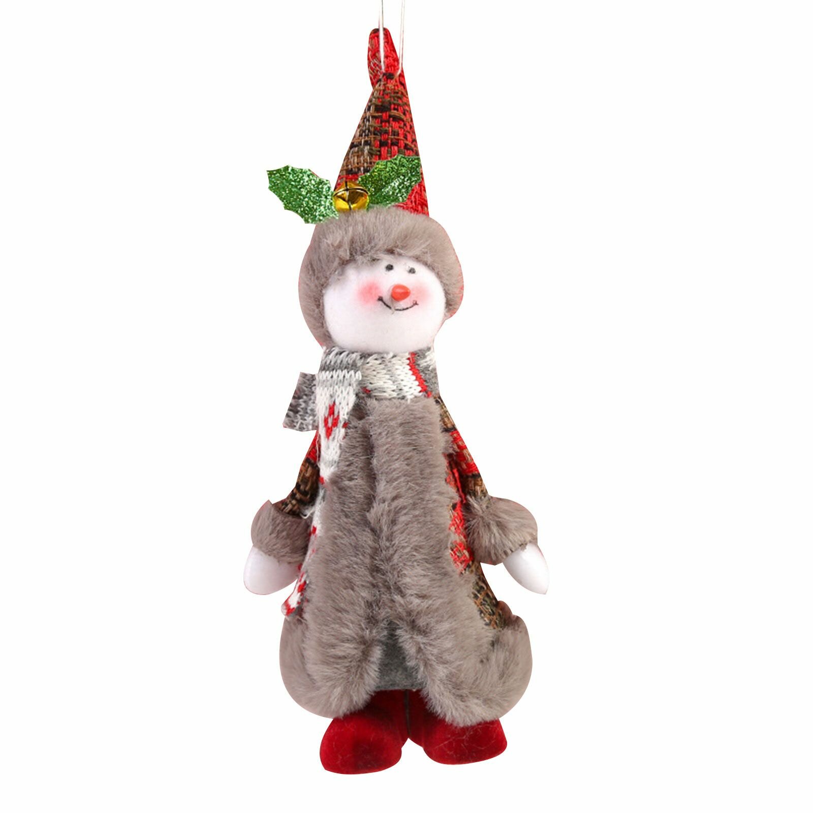 С Новым годом Рождественские украшения DIY Подарок Санта-Снеговик-елка Кулон