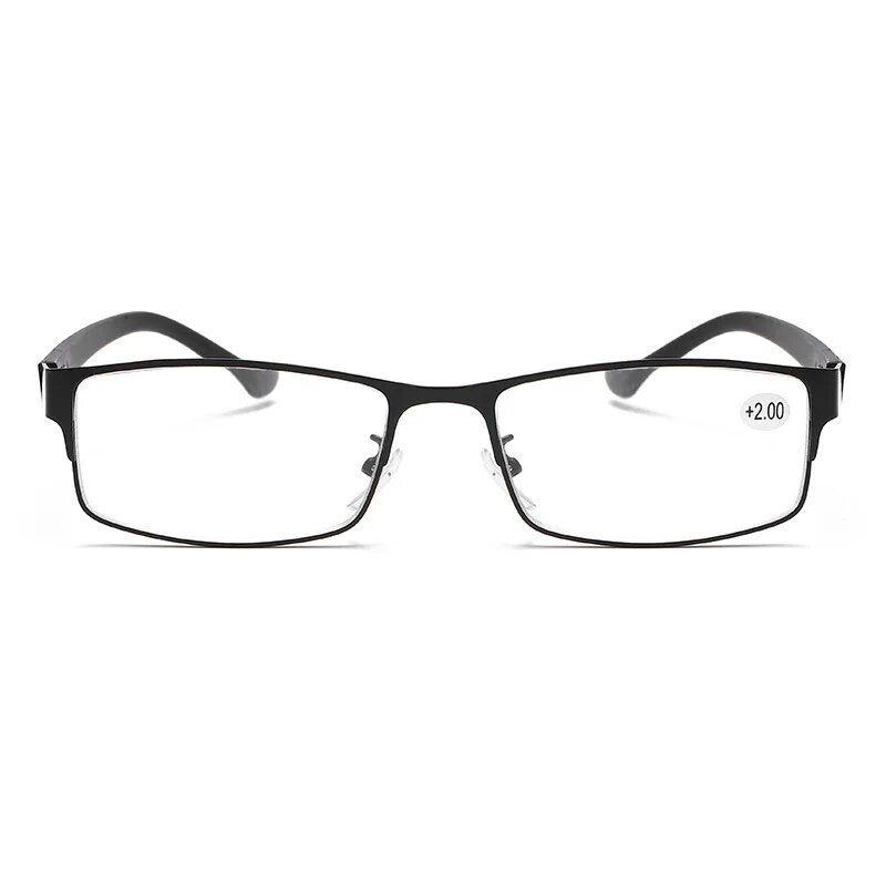 Мужские очки для чтения Black +2.00