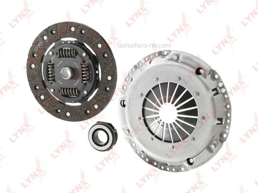 LYNXAUTO CL1126 Комплект сцепления AUDI A3 1.9D 96-01, SKODA Octavia(1U) 1.9D 96-10, VW Caddy II 1.9D 96>, Golf III 1.9D 93>, Passat 1.9D-2.0 90-96, Polo 1.9D 96-01, Transporter IV 2.4D-2.5 90-03