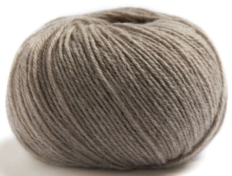 Como /Комо/ пряжа Lamana (100% шерсть мериноса сверхлегкая), 25г/120м (47 M, muskat (мускатный орех), бежевый)