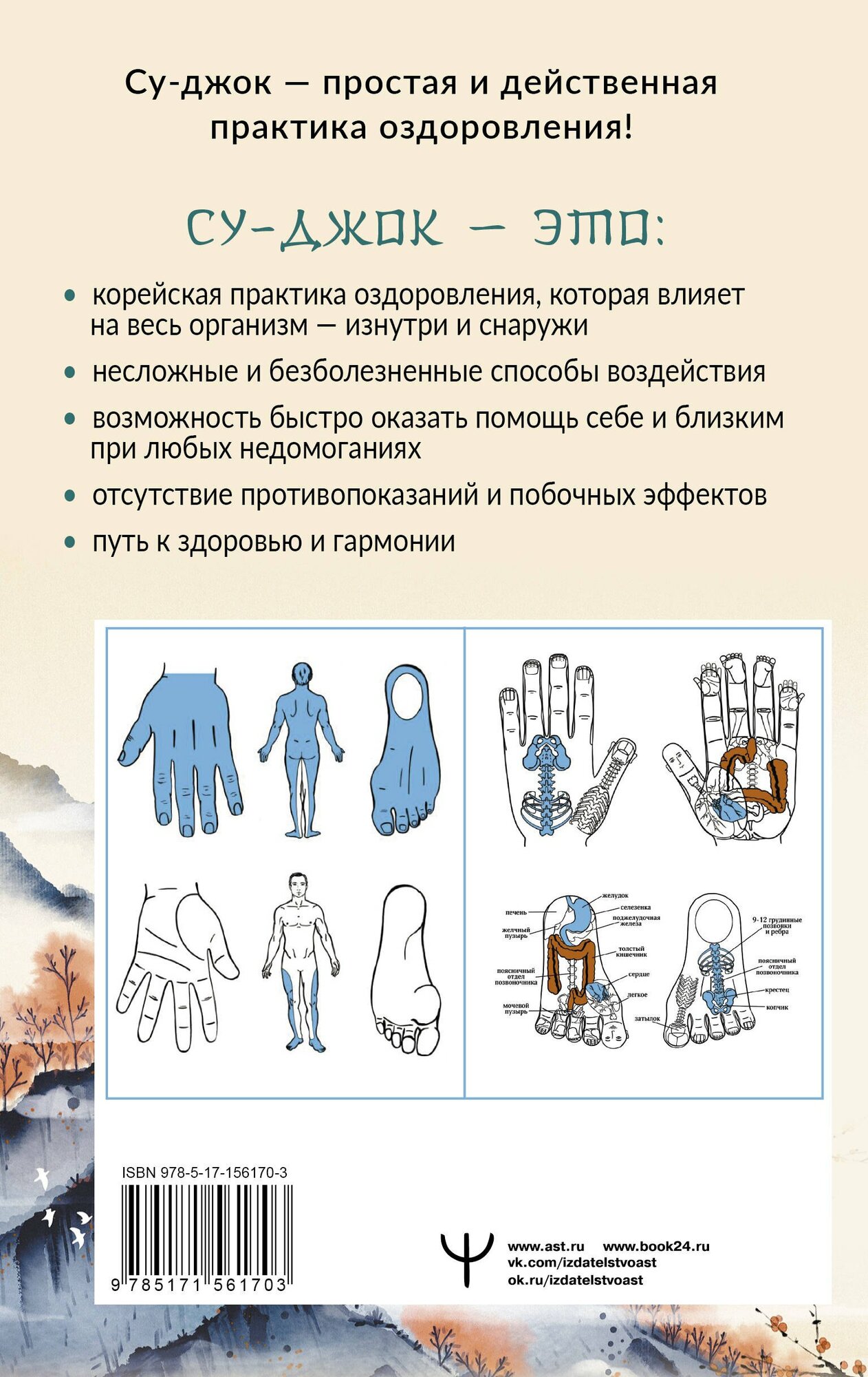Целительный Су-джок. Важнейшие точки для поддержания здоровья (Лао Минь)