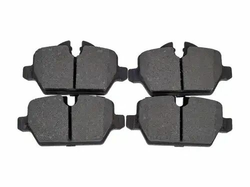 Колодки дисковые задние с антискрип пластинами BMW E81/E87/E90 1.6i-2.0i/1.6D/1.8D 04>