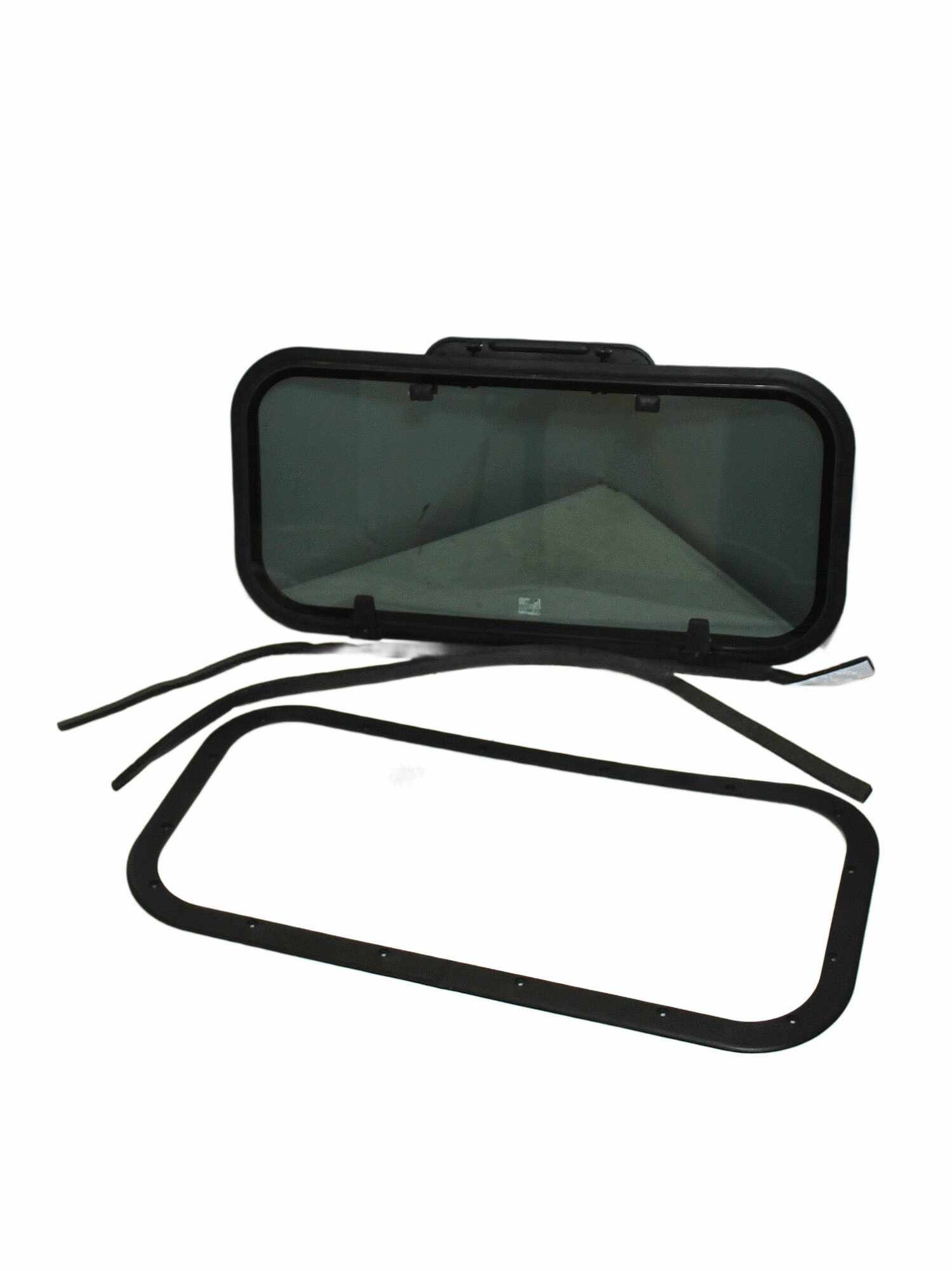 Люк для а/м УАЗ, стекло, 740 * 370 мм