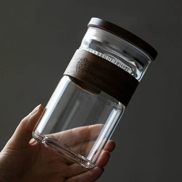 BenRussell стеклянные чашки чая 350ml Transparent