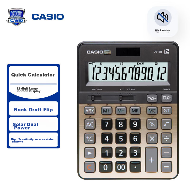 Casio (CASIO) DS-2B, Quick Calculator, Rapid Calculation Device