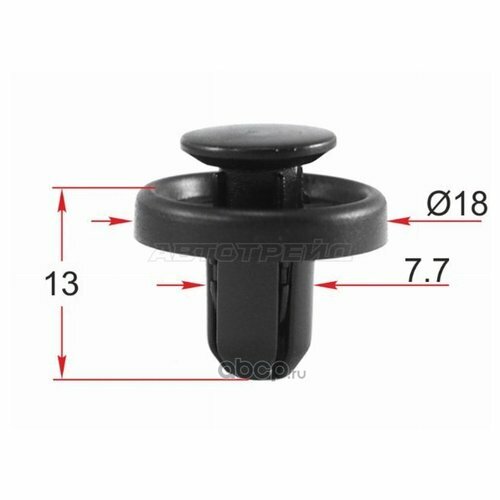 Клипса крепежная TOYOTA/LEXUS/SUBARU (10 штук) Sat STM12403