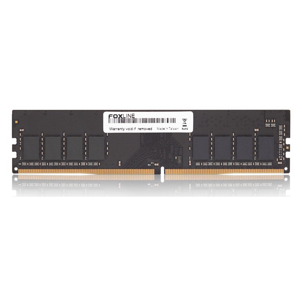 Оперативная память Foxline FL3200D4U22S-16G 16 Гб, DDR4, DIMM, 3200 МГц