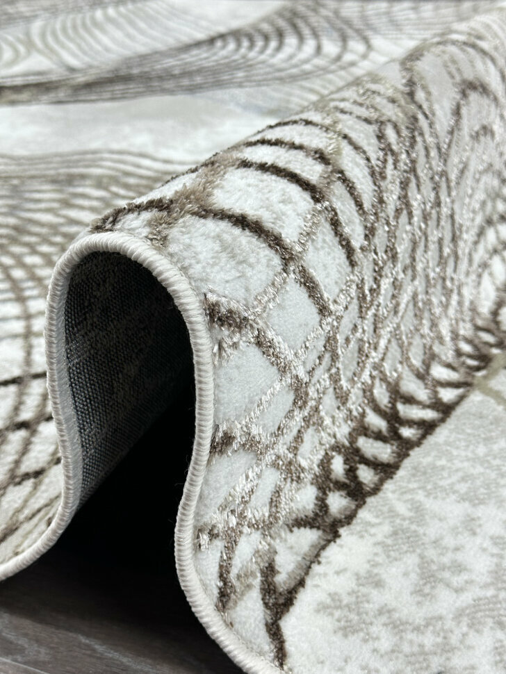 Ковер, Прямой, Бежевый, Коричневый, Современный, на пол, в гостиную, спальню, в ассортименте (160 см. на 300 см.)