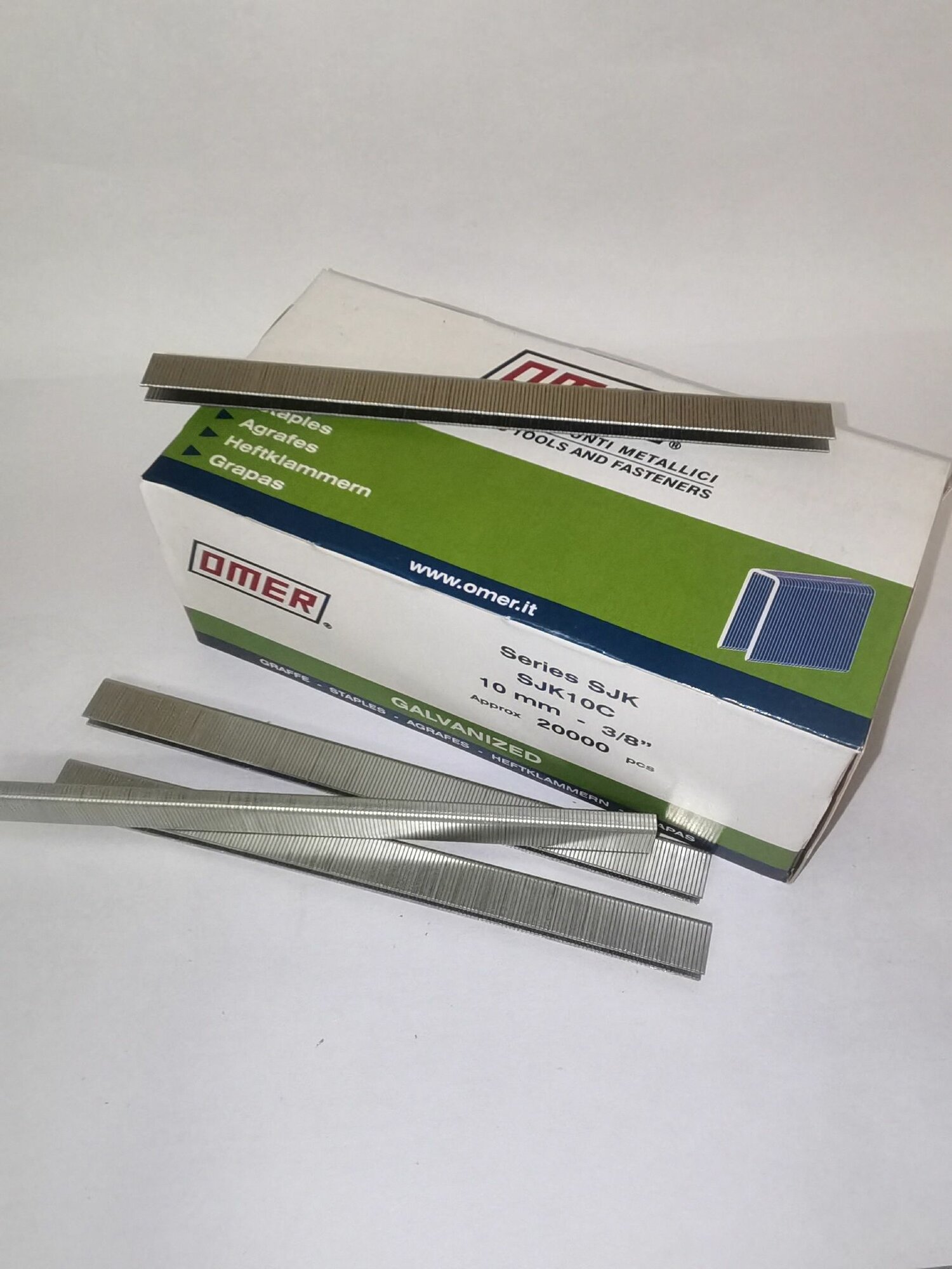 Скоба SJK/10 Omer, 10 мм, GA23 (Prebena TK)