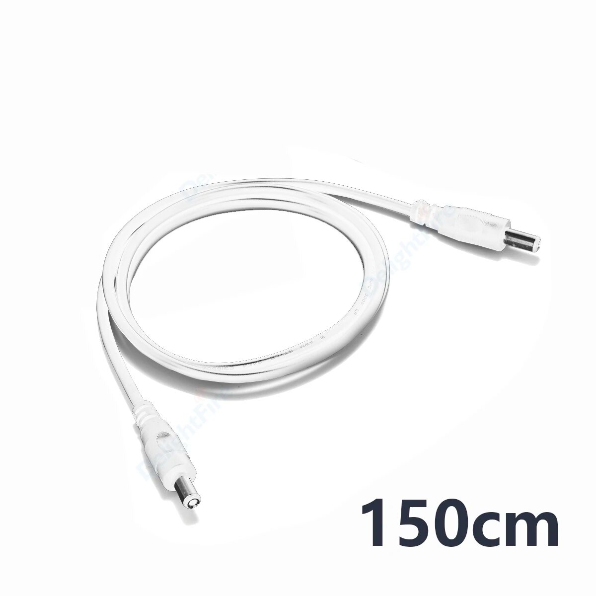 Удлинитель питания постоянного тока 12В, 150cm White