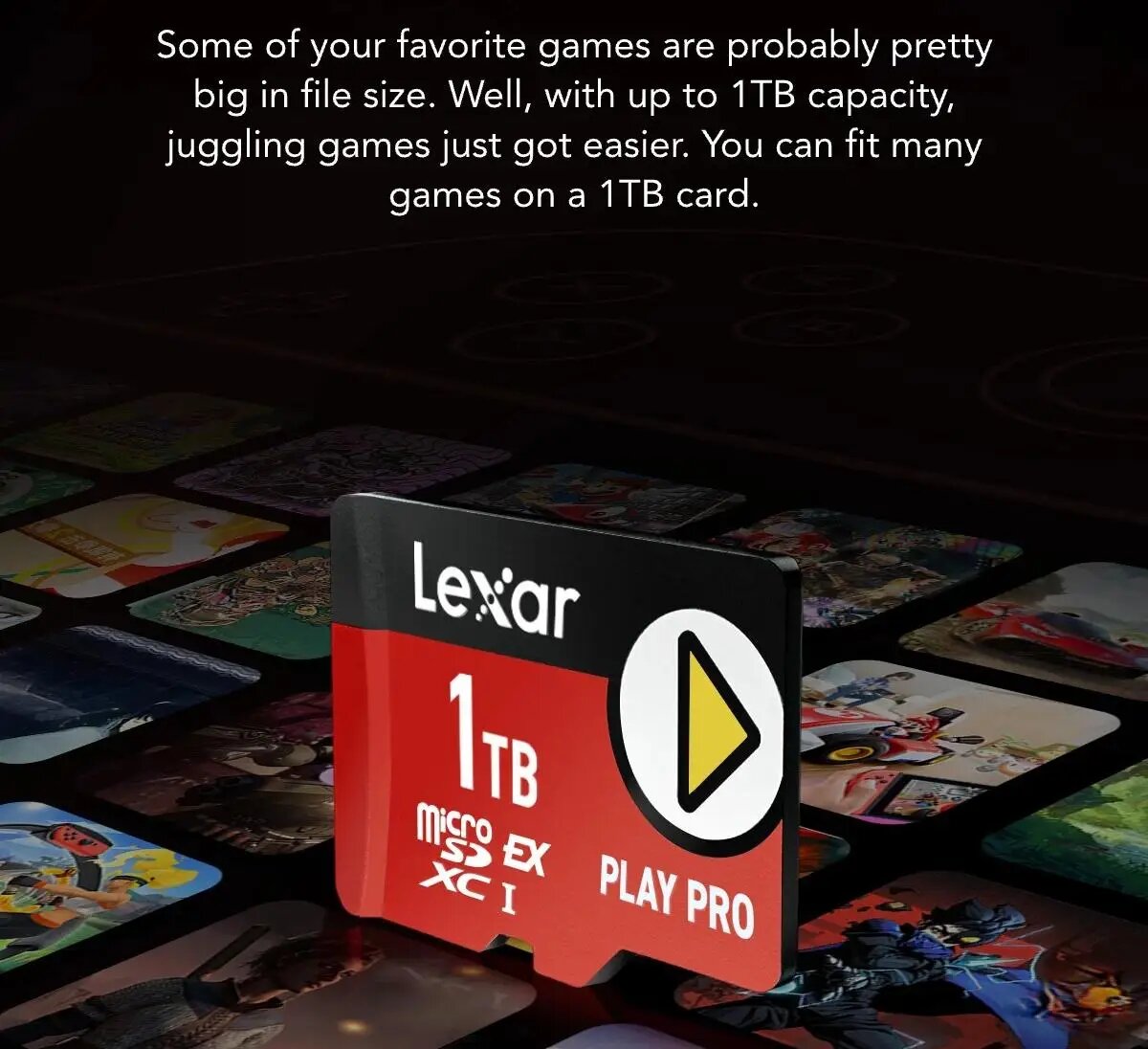 Lexar Play PRO 512GB MicroSD Express — фото 1
