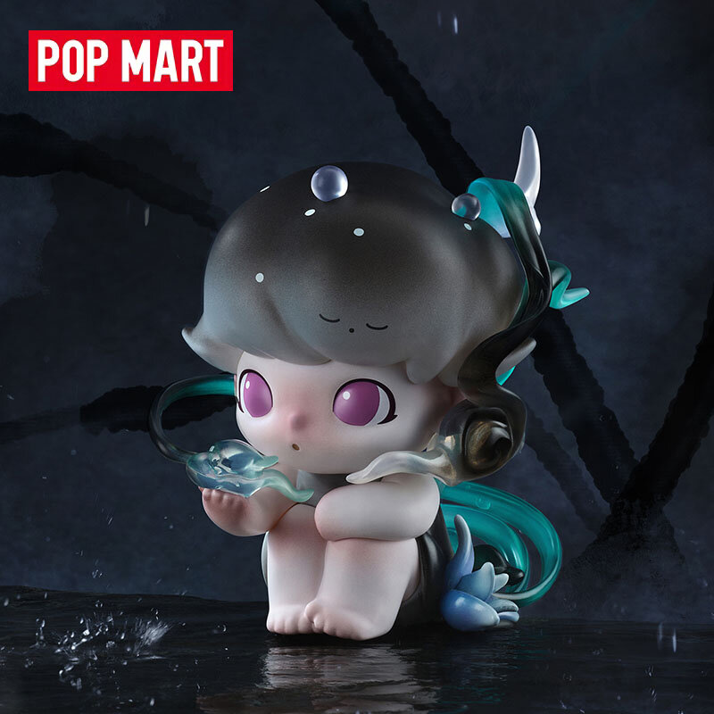 Коллекционная фигурка pop mart DIMOO Stories in the Cup Series Figures-Exhale Like an Orchid, слепая коробка
