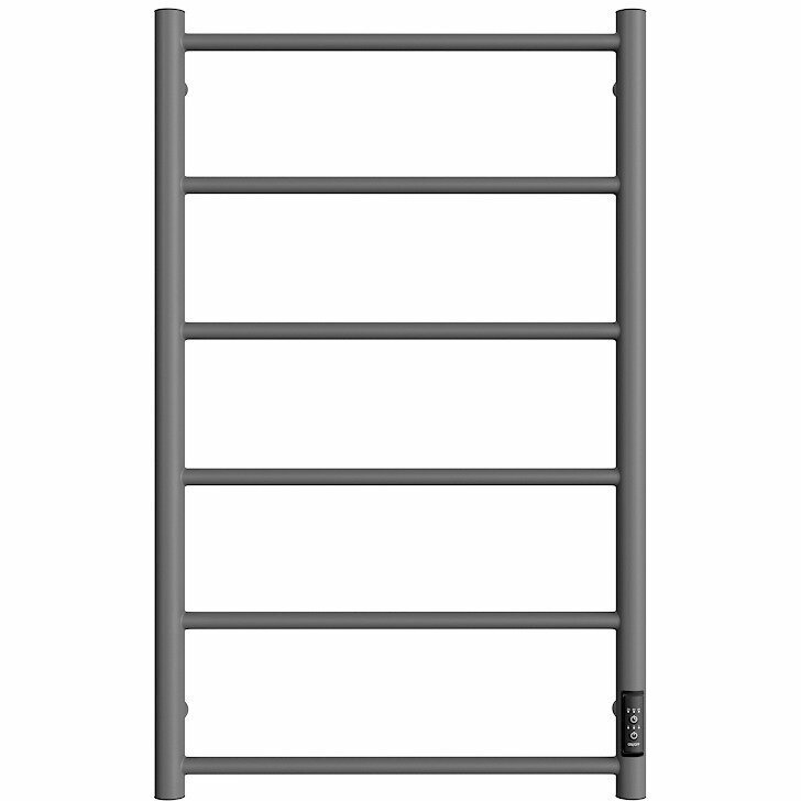 Полотенцесушитель электрический Двин (Dveen) J neo 80х50 см, без полки, К диммер графит