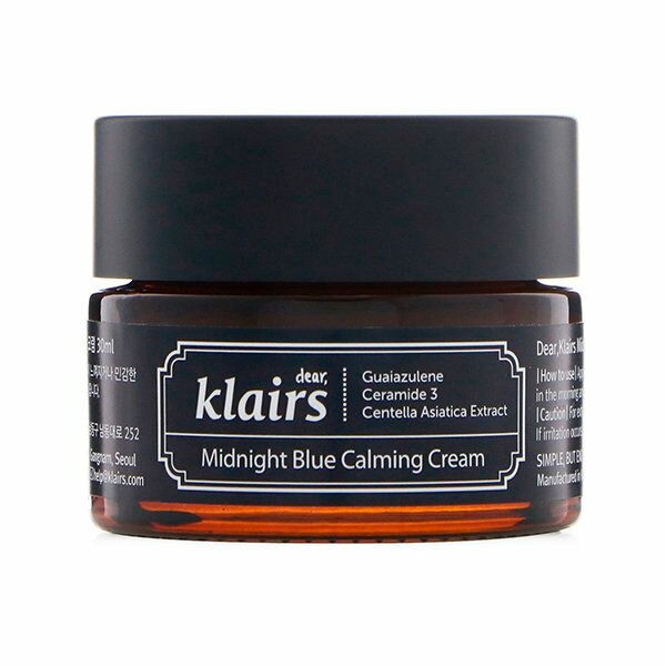 Klairs Midnight Blue Calming Cream 30ml Крем с азуленом для чувствительной кожи 30 мл