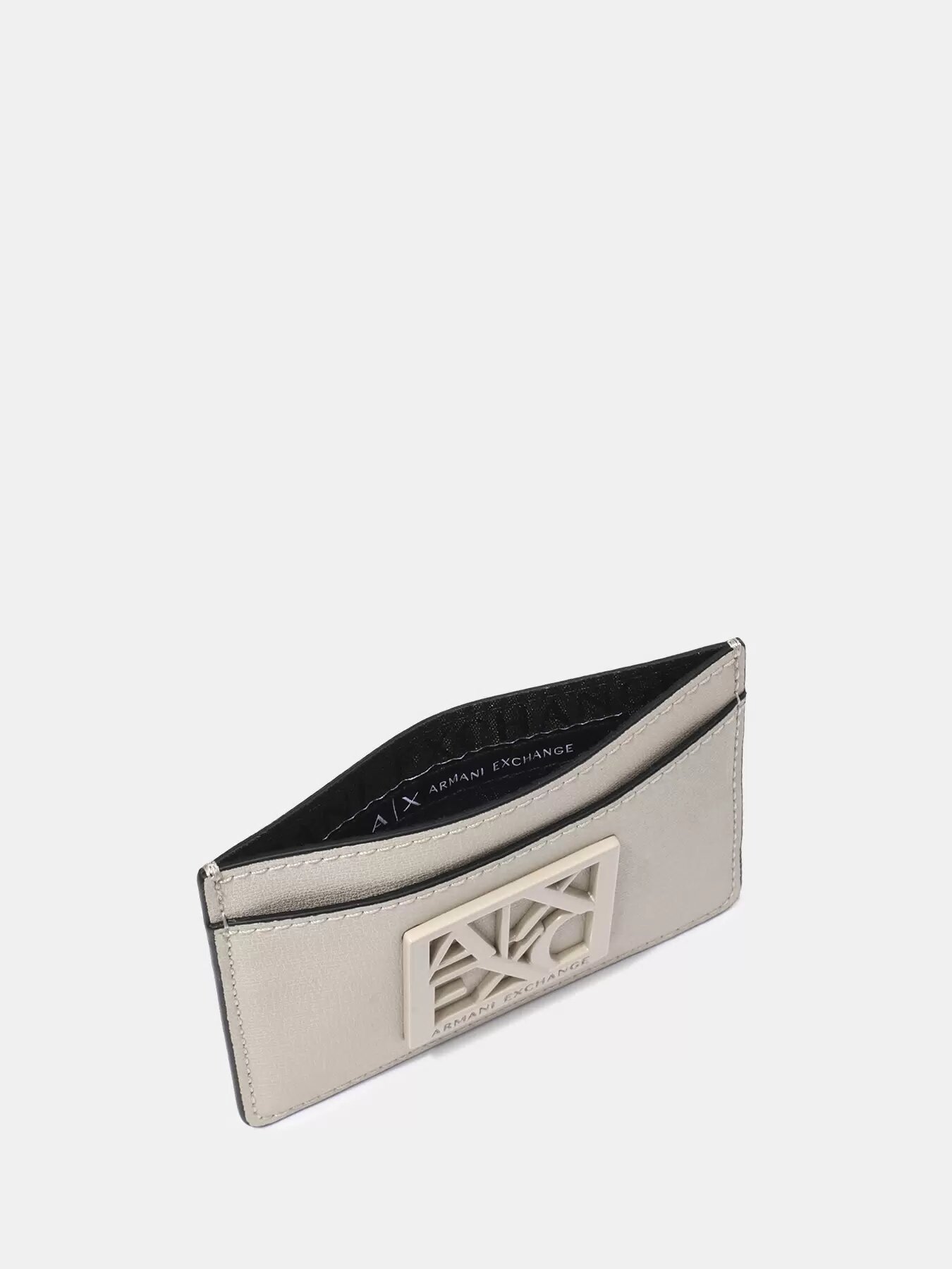 Визитница Armani Exchange, молочный — фото 1