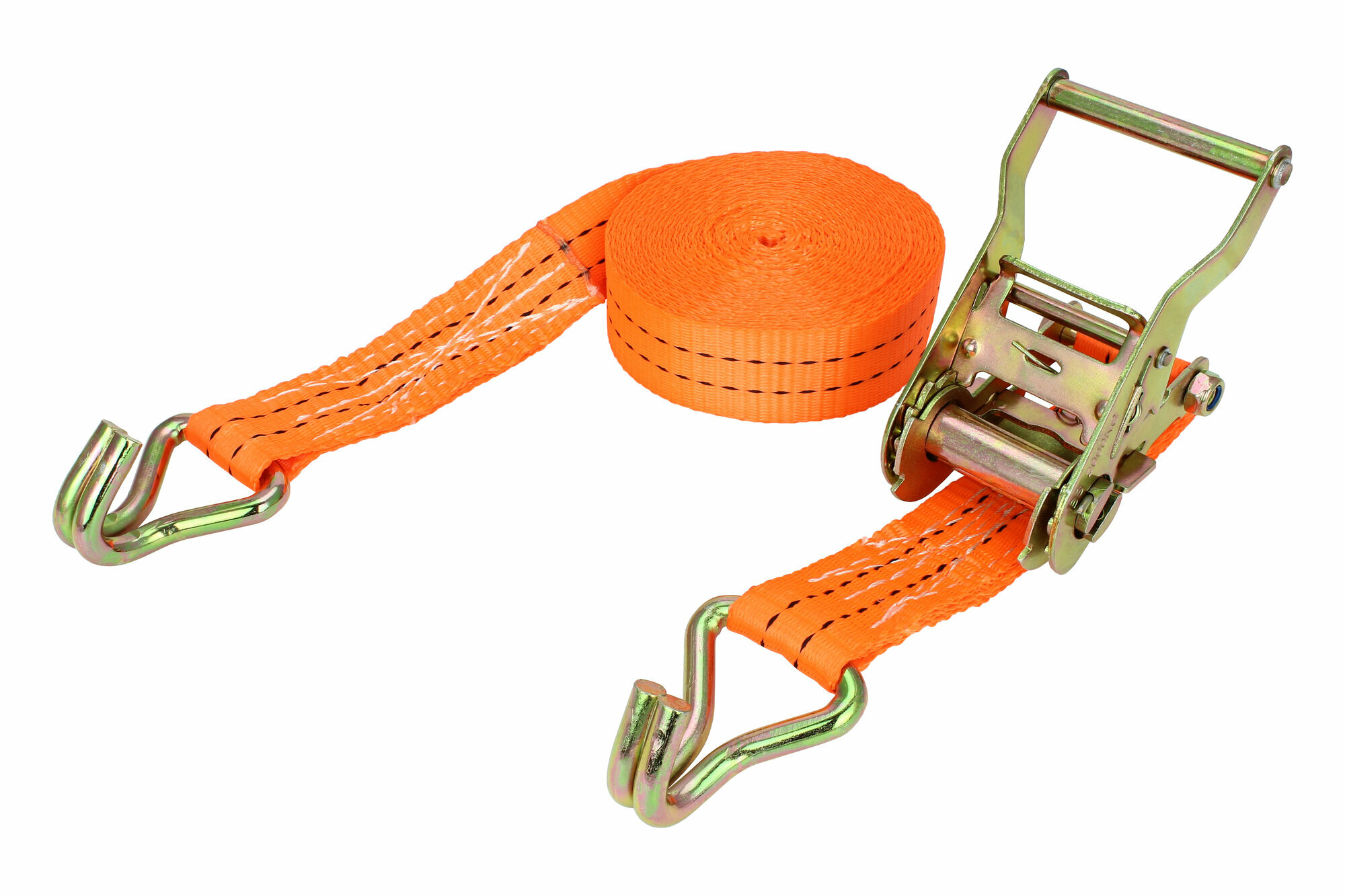 Ремень крепления груза AT, 2,5 - 5 т, 6 м, ширина 35 мм, оранжевый