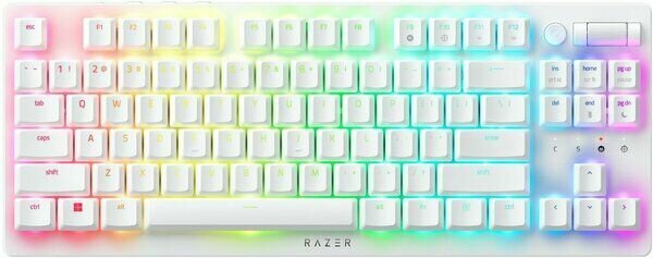 Игровая клавиатура Razer DeathStalker V2 Pro Wireless TKL (red linear) белый